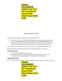 Portage LearningBIOD 152AP II Lab 7 AP II Lab 7:Reproductive System ...