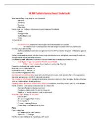 NR328/NR 328 Exam 1 Study Guide (Latest 2022/2023) Pediatric Nursing ...