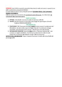 Verismo, Naturalismo e Positivismo - Docsity