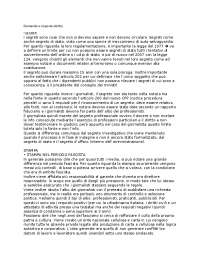 ESEMPI DOMANDE ESAME ORALE - Docsity