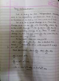 Total differentiation,partial differentiation. - Docsity