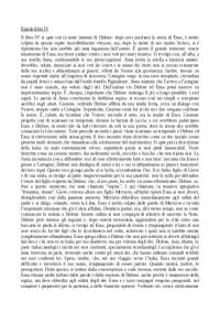 Riassunto libro IV Eneide - Docsity