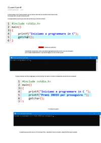 2. Programmare in C ( usare il printf) | Appunti di Programmazione C ...