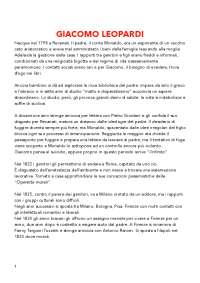 Letteratura italiana da Leopardi ad Ungaretti - Docsity