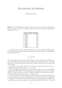 Esercizi Statistica Anno 2021/2022 | Esercizi di Statistica | Docsity