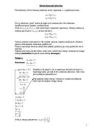 Sistemi linearnih jednacina | Skripte' predlog Matematica - Docsity