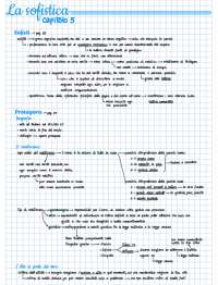 La sofistica e i sofisti - Docsity