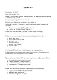 Appunti e Esercizi laboratorio Sistemi Operativi - Docsity