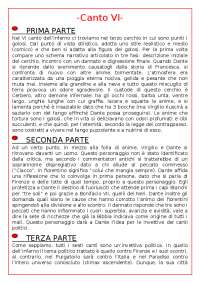 CANTO 5 INFERNO DIVINA COMMEDIA DANTE ALIGHIERI - Docsity