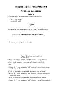 Eletronica digital ou sistemas digitais - Docsity