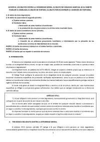 Coacciones, Derecho Penal Especial - Docsity