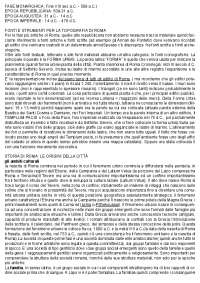 Archeologia romana: dalle origini all'epoca augustea - Docsity