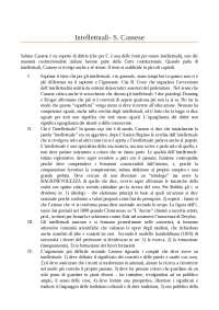 Intellettuali, riassunto - Docsity