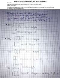 Deber de integrales multiples | Ejercicios de Cálculo Avanzado - Docsity