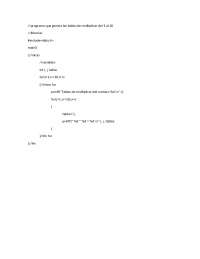 Programas en c++ de programación - Docsity