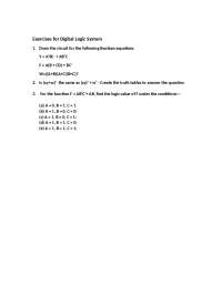 Computer exercises notes - Docsity