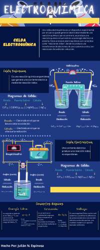 Celda Electroquímica y sus Componentes - Docsity