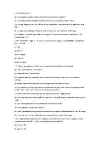 Lista cap 24 halliday | Exercícios Física | Docsity