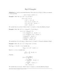 Big O and small o examples - Docsity