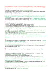 Eipass progressive - Microsoft Access - Docsity