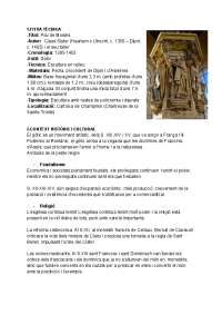 Pou de Moisès de Claus Sluter - Docsity