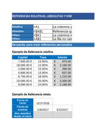 Formato de excel basico - Docsity
