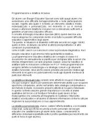 Riassunto lezione pedagogia e didattica - Docsity