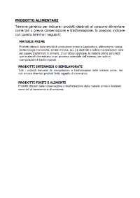 Materia prima-semilavorato-prodotto finito - Docsity