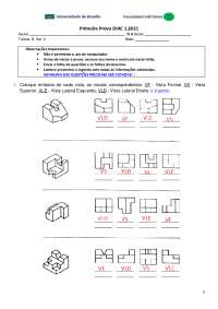 prova desenho tecnico: Busque e baixe anotações grátis - Docsity