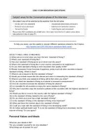 Questions ise II trinity exam (B2) - Docsity