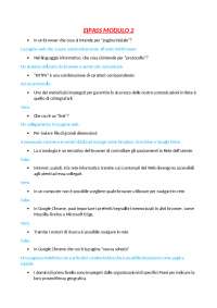 EIPASS MODULO 2 DI 7 - Docsity