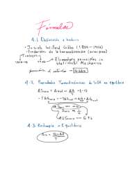 Formulas para resolver ejercicios - Docsity