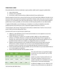 Fondo rischi e oneri per la materia metodologie e determinazioni quantitative d'azienda - Docsity