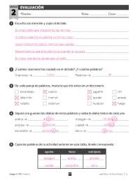 Evaluación Tema 2 Lengua 3 primaria sm savia digital | Exámenes de ...