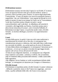 Il bifrontismo di Torquato Tasso - Docsity