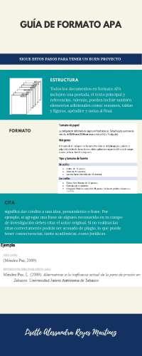 Infografia en formato APA - Docsity