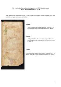 Liber ad honorem Augusti - Docsity