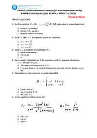 Ejercicios para prácticar - Docsity