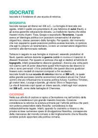 Isocrate e Platone, Apologia di Socrate - Docsity