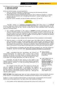 Physics 12 Quarter 1 module 2 - Docsity