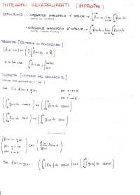 Integrali Generalizzati (o Impropri) - Docsity