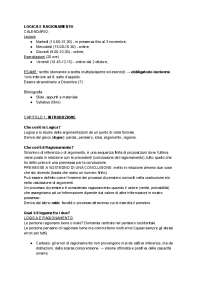 Appunti di Logica e Ragionamento - Docsity