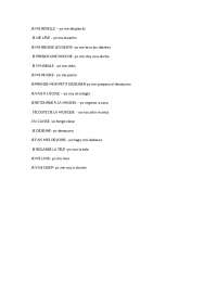 Las rutinas diarias en frances - Docsity