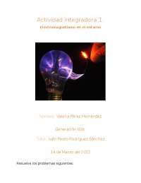 Electromagnetismo en el entorno - Docsity