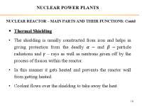 Nuclear power plant lecture - Docsity