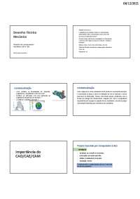 AutoCAD é um software do tipo CAD — computer aided design ou projeto ...