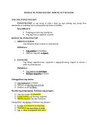 About how to write sentence using subject and predicate in filipino ...