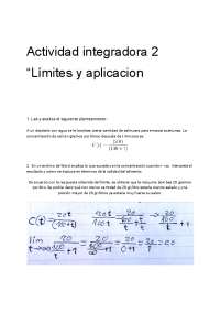 Actividad integradora 2. modulo 18 - Docsity