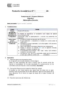 Matemática discreta ejercicios desarrollados, Ejercicios de Matemática Discreta - Docsity