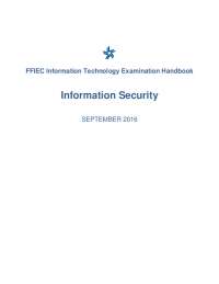 Documento FFIEC IT HANDBOOK - Docsity